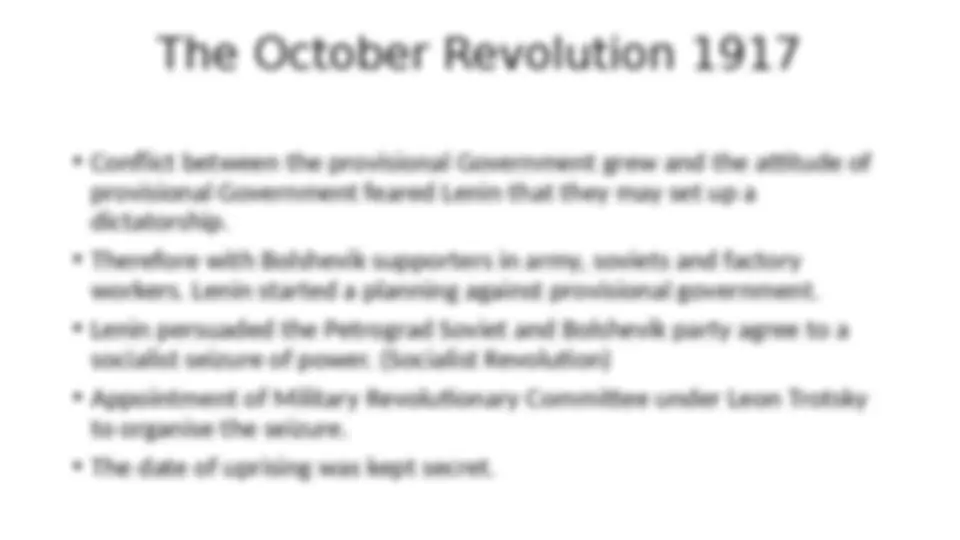 Socialism in Europe & The Russian Revolution – History – PPT – Power ...