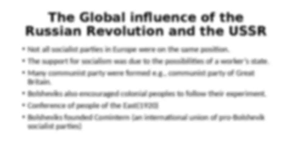 Socialism in Europe & The Russian Revolution – History – PPT – Power ...