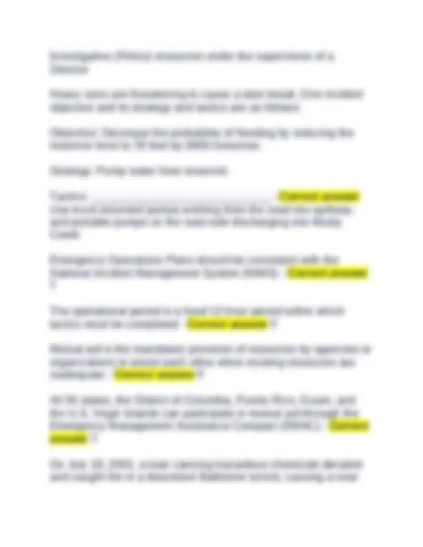 FEMA ICS-200 Questions and Answers: A Comprehensive Guide to Incident ...