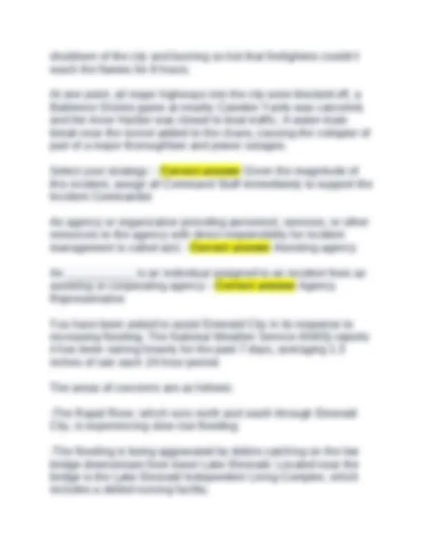 FEMA ICS-200 Questions and Answers: A Comprehensive Guide to Incident ...