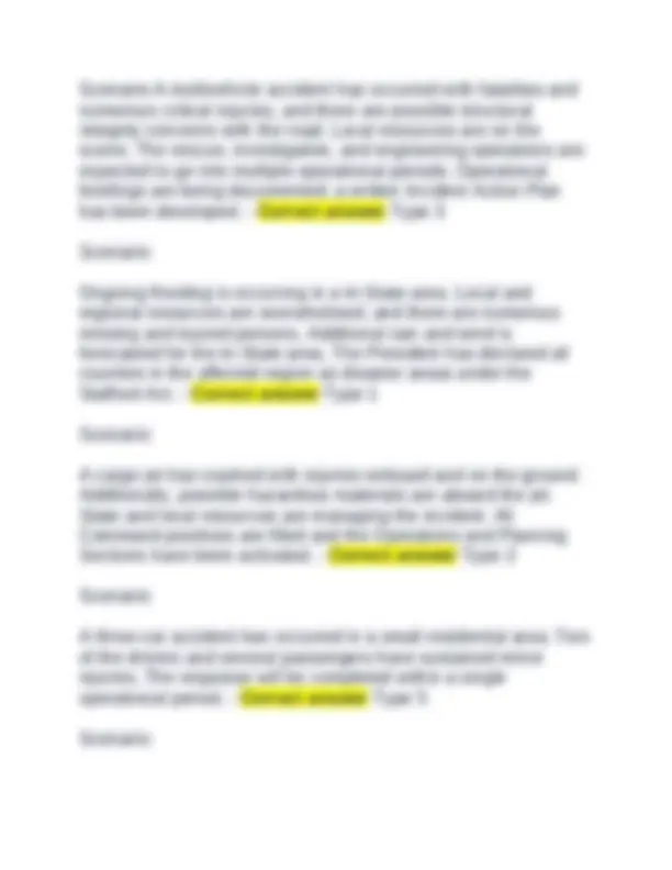 FEMA ICS-200 Questions and Answers: A Comprehensive Guide to Incident ...