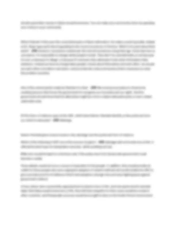 Philosophy Final Exam Practice Questions And Answers | Exams Philosophy ...