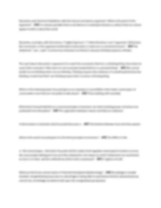 Philosophy Final Exam Practice Questions And Answers | Exams Philosophy ...