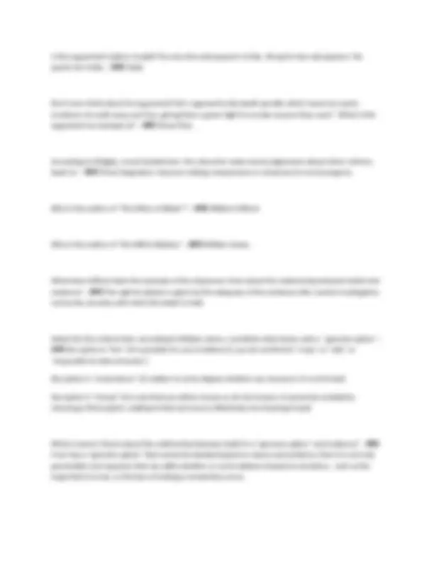 Philosophy Final Exam Practice Questions And Answers | Exams Philosophy ...