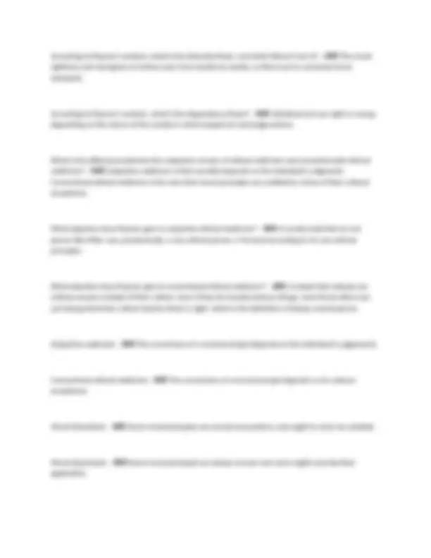 Philosophy Final Exam Practice Questions And Answers | Exams Philosophy ...