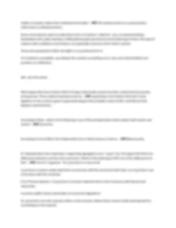 Philosophy Final Exam Practice Questions And Answers | Exams Philosophy ...