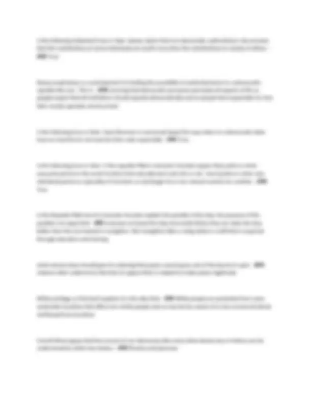 Philosophy Final Exam Practice Questions And Answers | Exams Philosophy ...