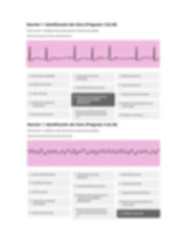 Autoevaluación ACLS 2020-2024 | Exámenes de Medicina | Docsity