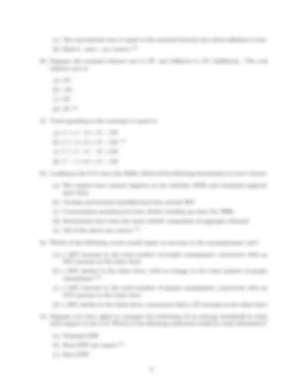 Econ 202: Principles of Macroeconomics - Homework Assignment #1 Solution | Transcriptions ...