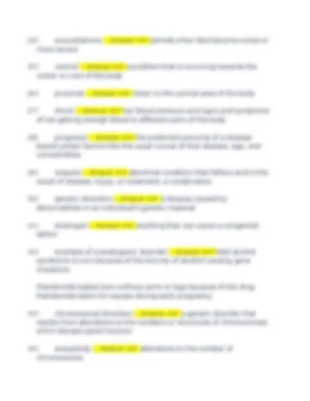 NURS-UL 3366 Exam 1: Homeostasis, Disease Processes, and Cellular ...