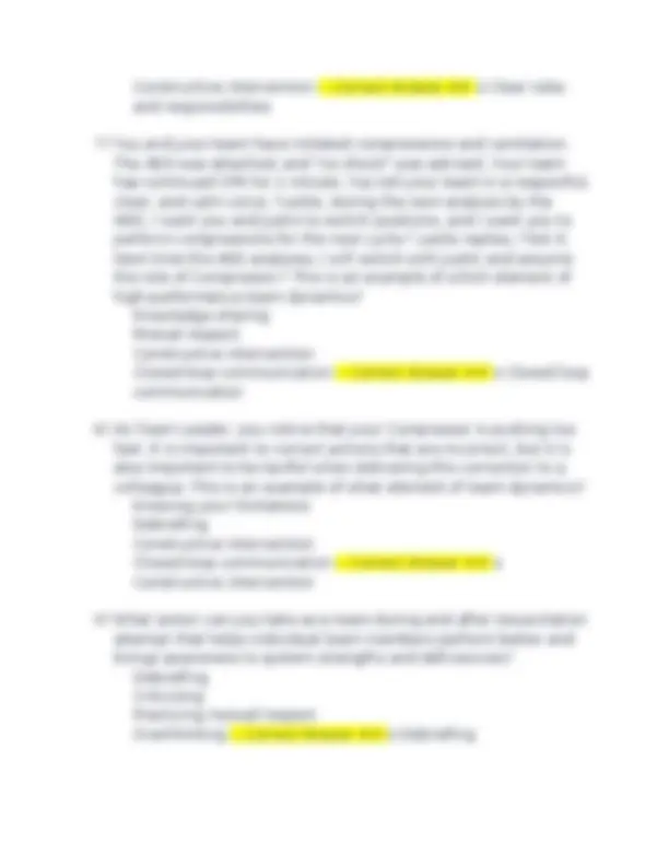 RQI BLS Healthcare Provider 2025 Exam Questions with 100% Accurate ...