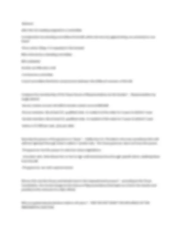 Texas Government Unit 3 Exam Study Guide: Chapters 7, 8, and 9 | Exams ...