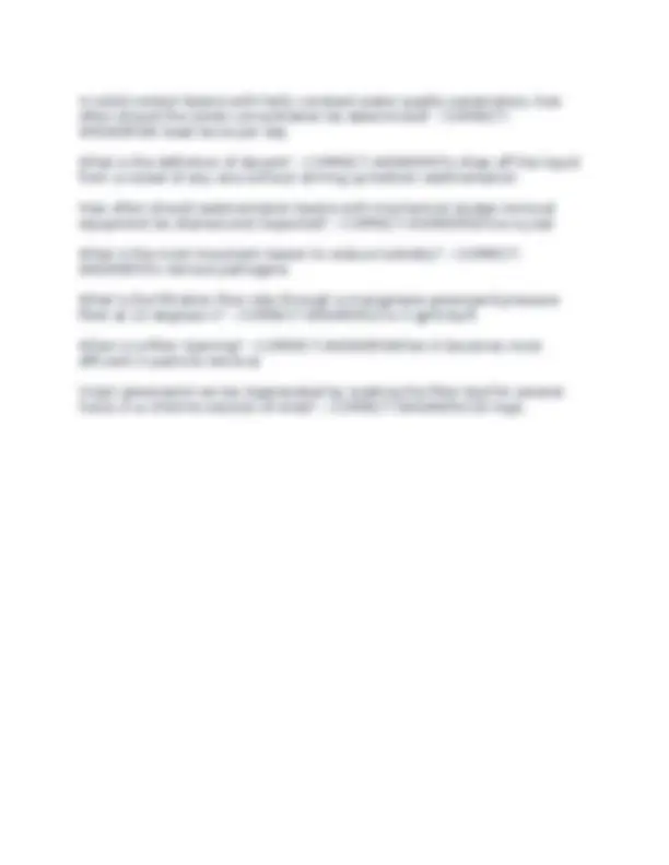 Water Treatment Operator Level 1 Certification: Sample Exam Questions ...