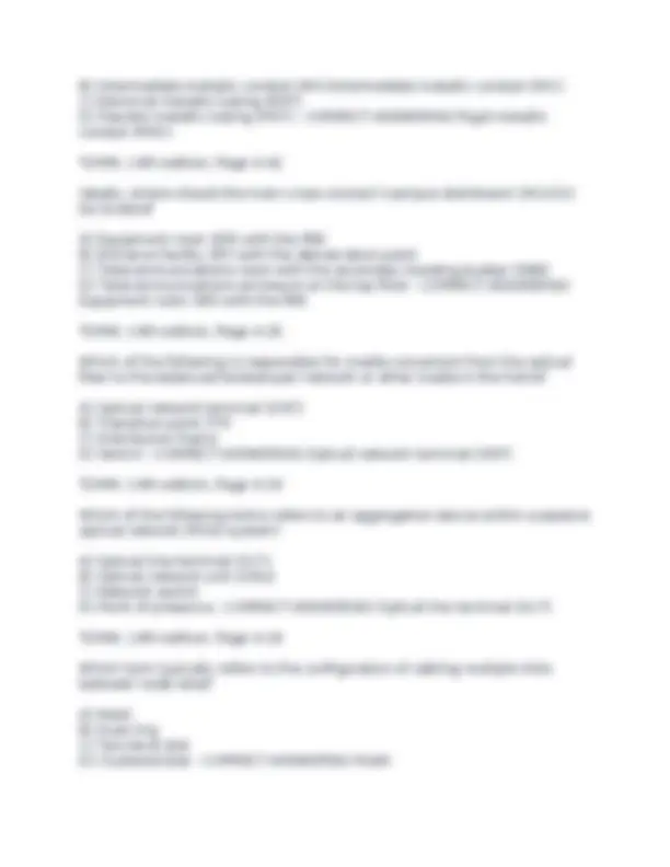 2024 RCDD TDMMV14 Test Exam with Correct Answers | Exams Advanced ...