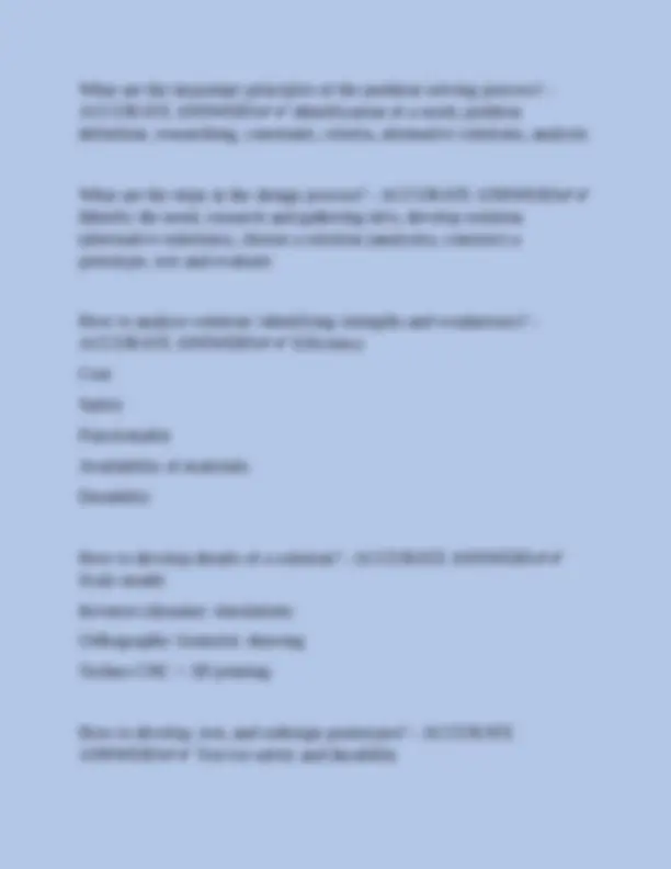 NOCTI ENGINEERING EXAM STUDY PREP QUESTIONS |GUARANTEED ACCURATE ...