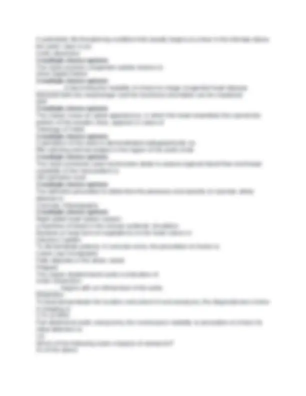 Cardiovascular System: Multiple Choice Questions and Answers | Exams ...