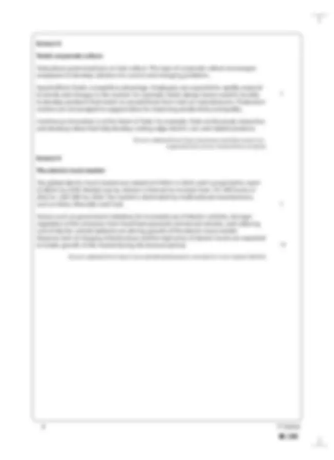 Pearson Edexcel MERGED Question paper & mark scheme GCE A Level In ...