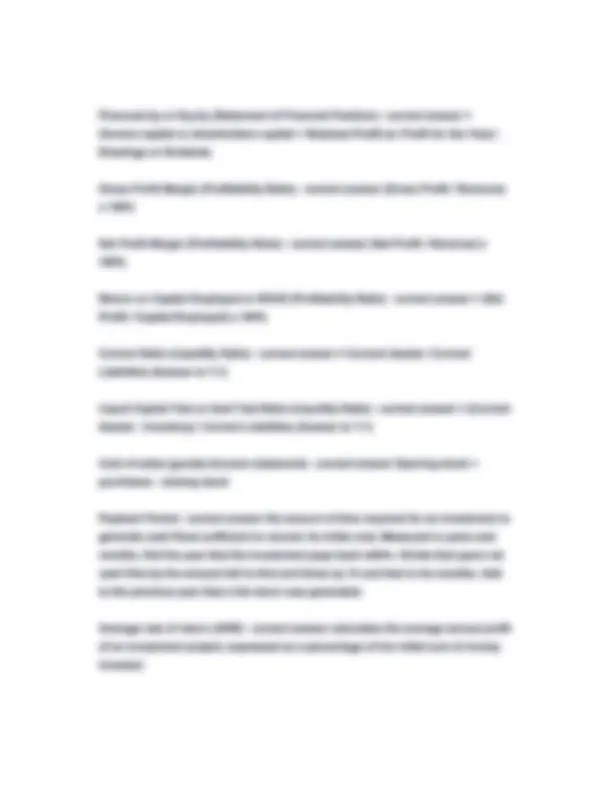 UNIT 7 Business Decision Making FORMULAS.pdf | Exams Business Economics ...