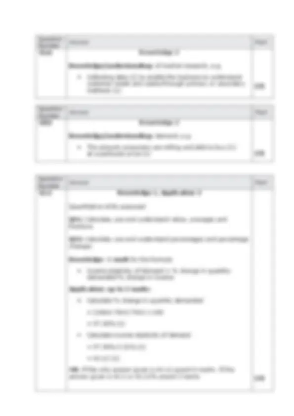 Pearson Edexcel 2024 MERGED QUESTION PAPER & MARK SCHEMEIn Business ...