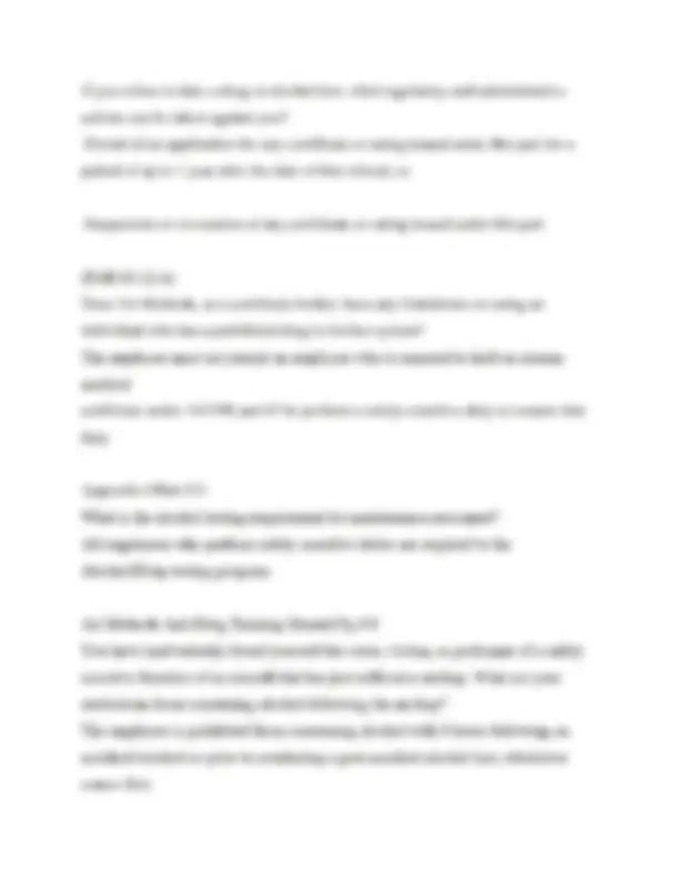 Air Methods Part 135 Study Guide with complete solutions | Exams ...