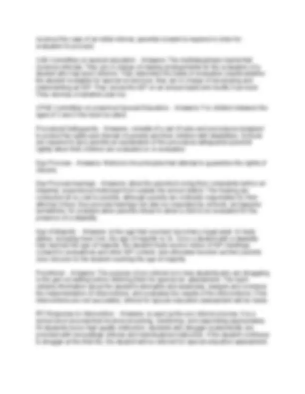 Special Education Laws and Practices: A Comprehensive Overview for ...