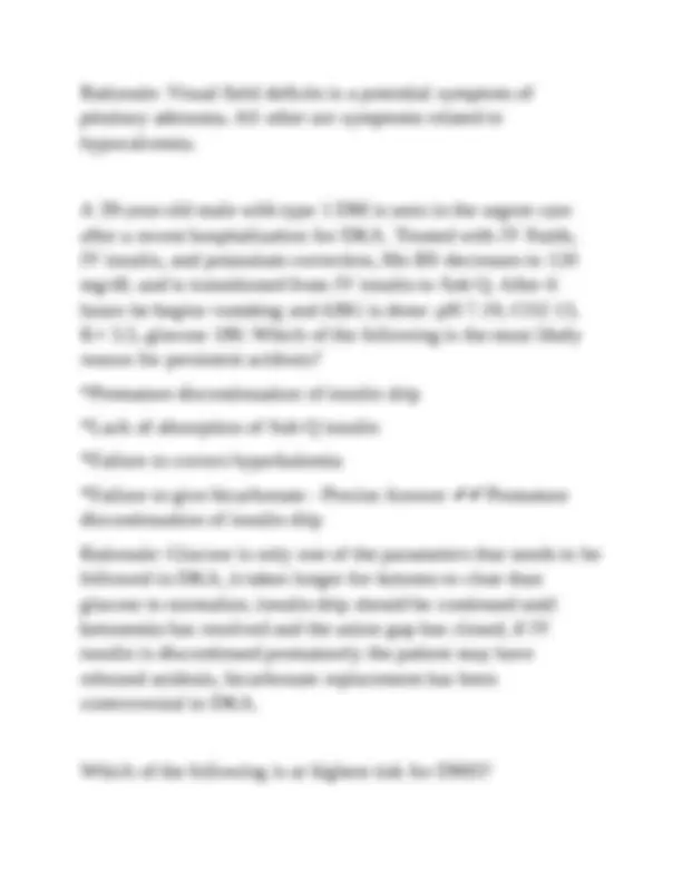 CEA EXAM 2025 WITH 100% CORRECT ANSWERS | Exams Nursing | Docsity