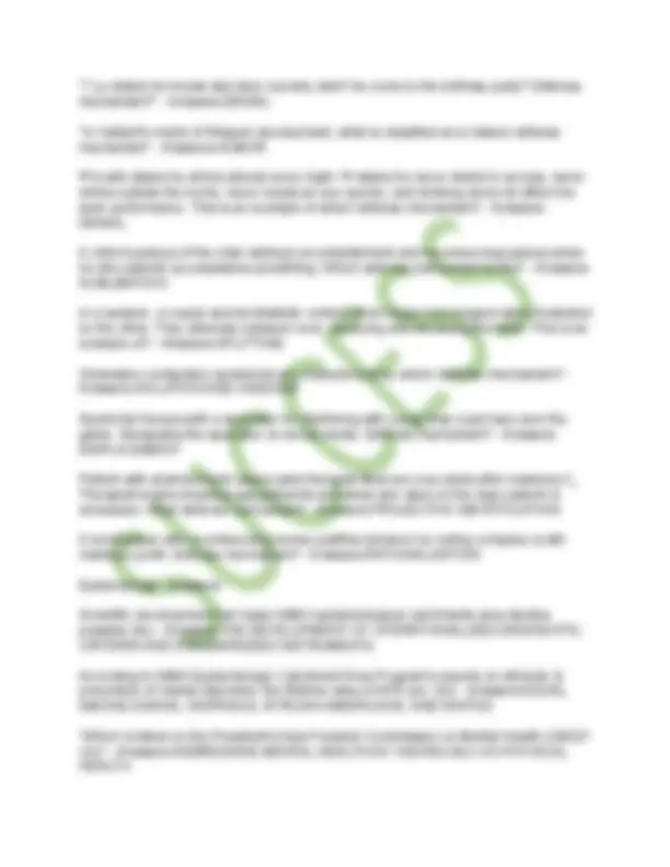 Biostatistics: Multiple Choice Questions and Answers | Exams Nursing | Docsity