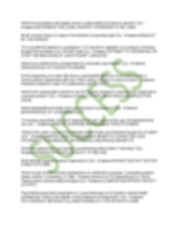 Biostatistics: Multiple Choice Questions and Answers | Exams Nursing | Docsity