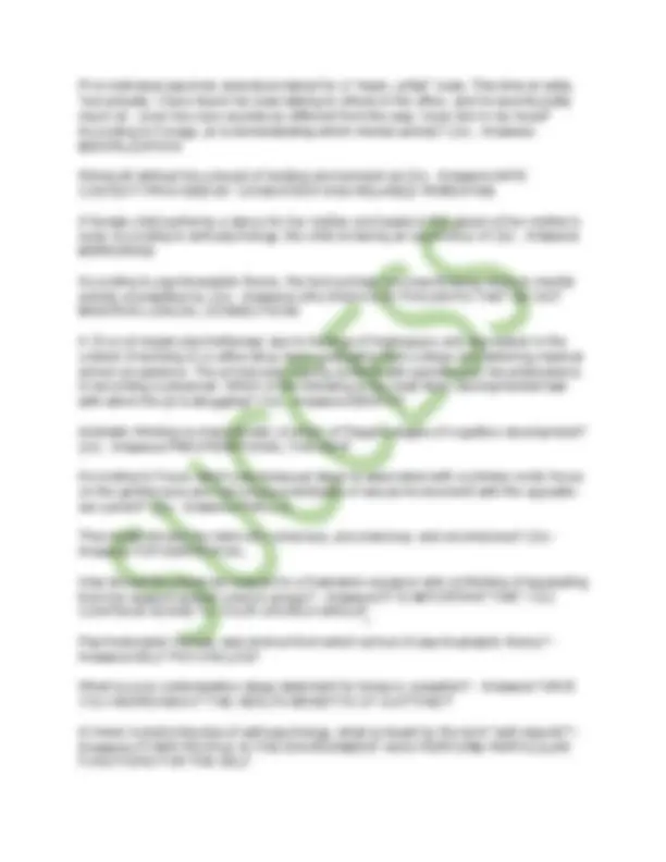 Biostatistics: Multiple Choice Questions and Answers | Exams Nursing | Docsity