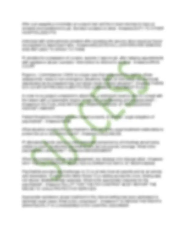 Biostatistics: Multiple Choice Questions and Answers | Exams Nursing | Docsity