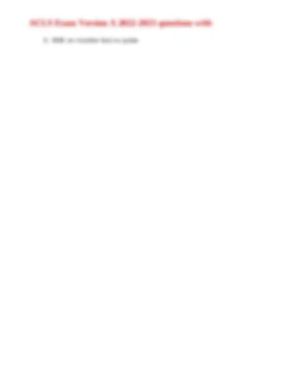 ACLS Exam Version A 2024-2025: Practice Questions and Answers | Exams ...