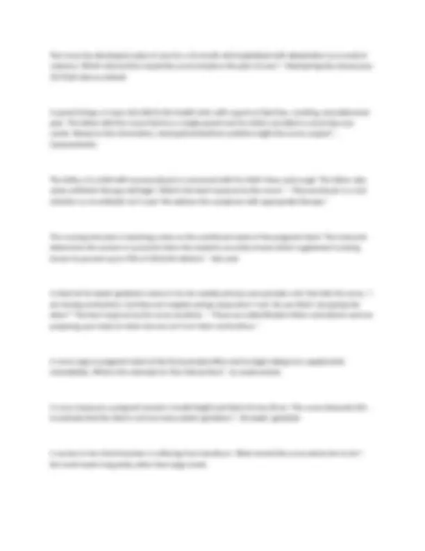 Exam 2 PrepU: Pediatric Nursing | Exams Pediatrics | Docsity