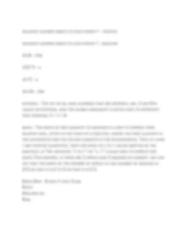 GRE Quantitative Reasoning Prep | Exams Advanced Education | Docsity