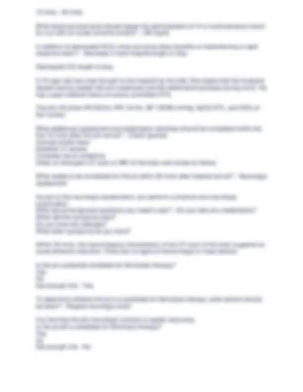 ACLS REVIEW UPDATE QUESTIONS 2023 | Exams Advanced Education | Docsity