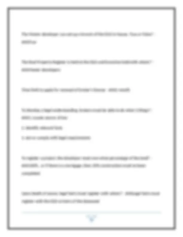 DUBAI RERA BROKER EXAM LATEST 2024-2025 ACTUAL EXAM QUESTIONS AND ...