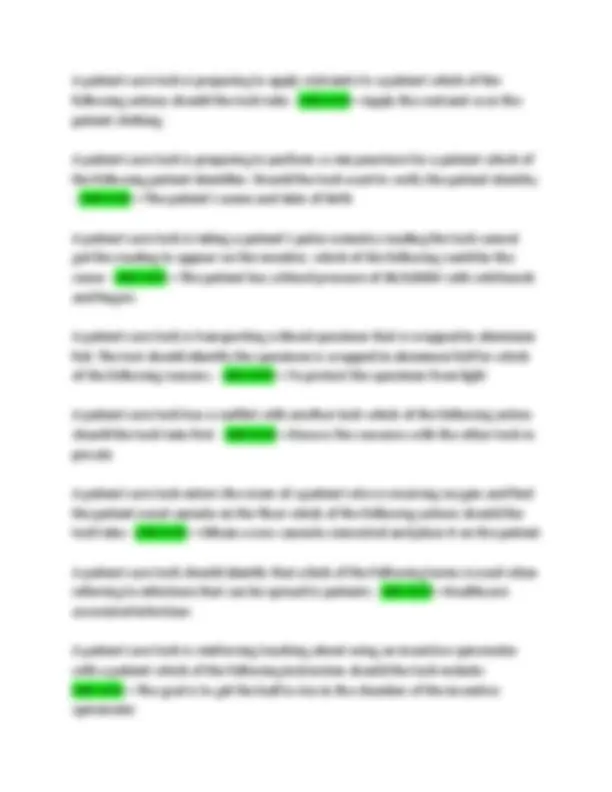 NHA PCT Exam Questions and Answers: A Comprehensive Guide for Patient ...