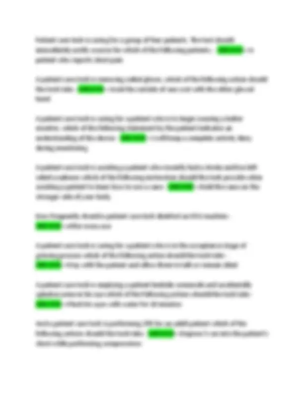 NHA PCT Exam Questions and Answers: A Comprehensive Guide for Patient ...