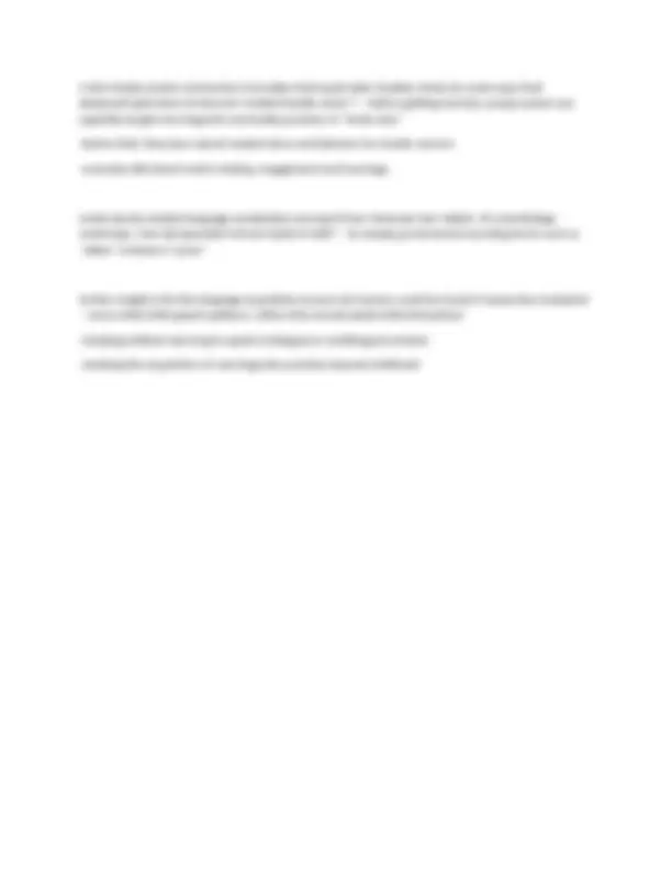 CHAPTER 3 LANGUAGE ACQUISITION AND SOCIALIZATION | Exams Advanced ...