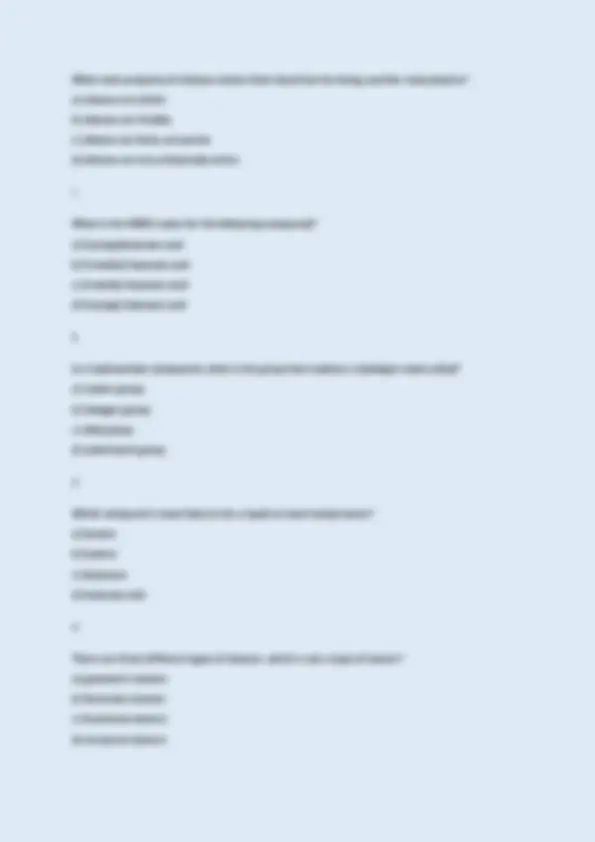 CHC 4U PRACTICE EXAM 100% VERIFIED ANSWERS 2024/2025 CORRECT STUDY SET | Exams Chemistry | Docsity