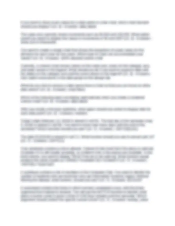 CGS 2518 Exam 1 Armstrong (Chapters 1, 2, 3, 7, & 8) Questions and ...