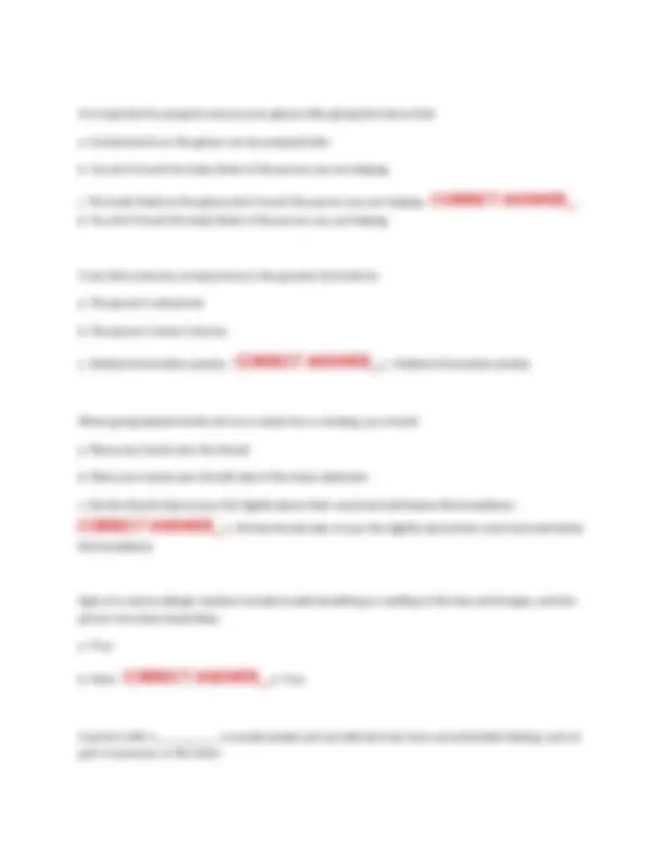 AHA Heartsaver Questions (First aid/CPR/AED) AND ANSWERS 100% SOLVED ...