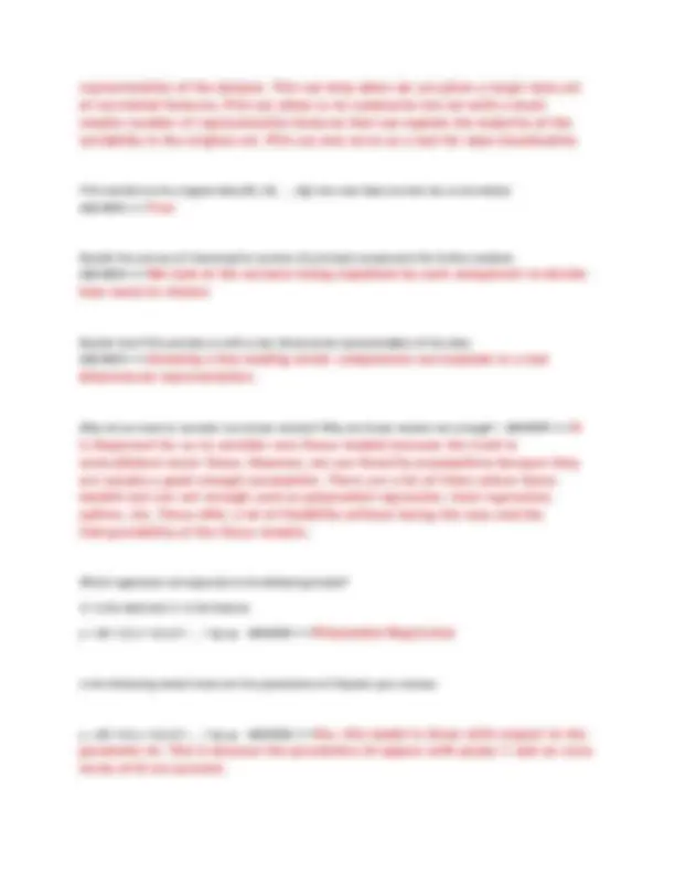 MATH 425 Examination 2: Unsupervised Learning and Regression Techniques ...