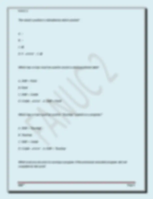 FANUC 2 Final Exam Questions and Answers | Exams Advanced Education ...