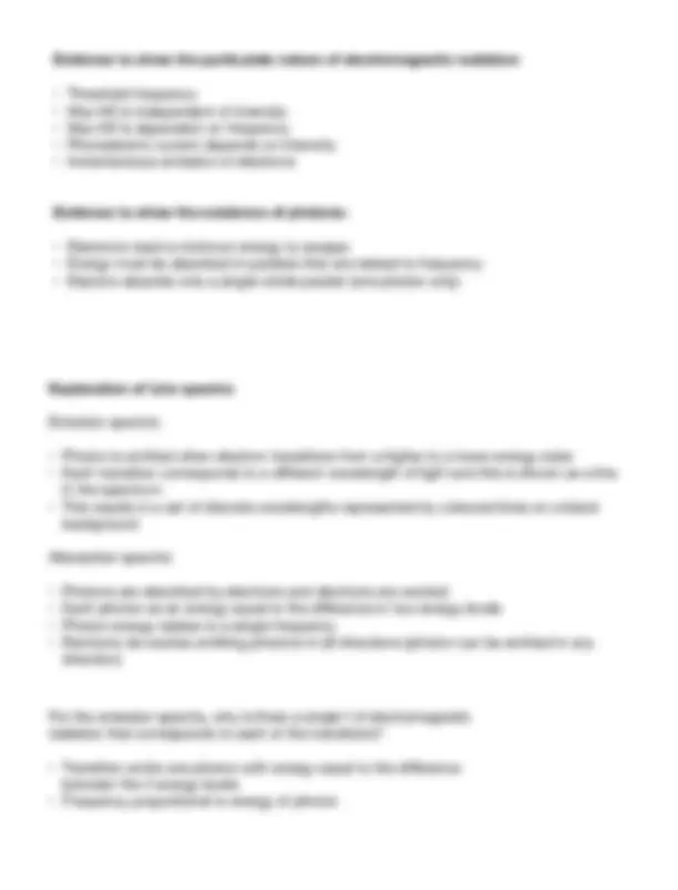 CIE A level A2 Physics 9702 | Study notes Physics | Docsity