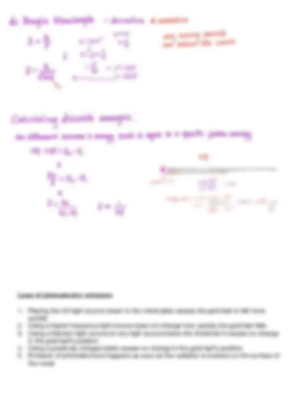 CIE A level A2 Physics 9702 | Study notes Physics | Docsity