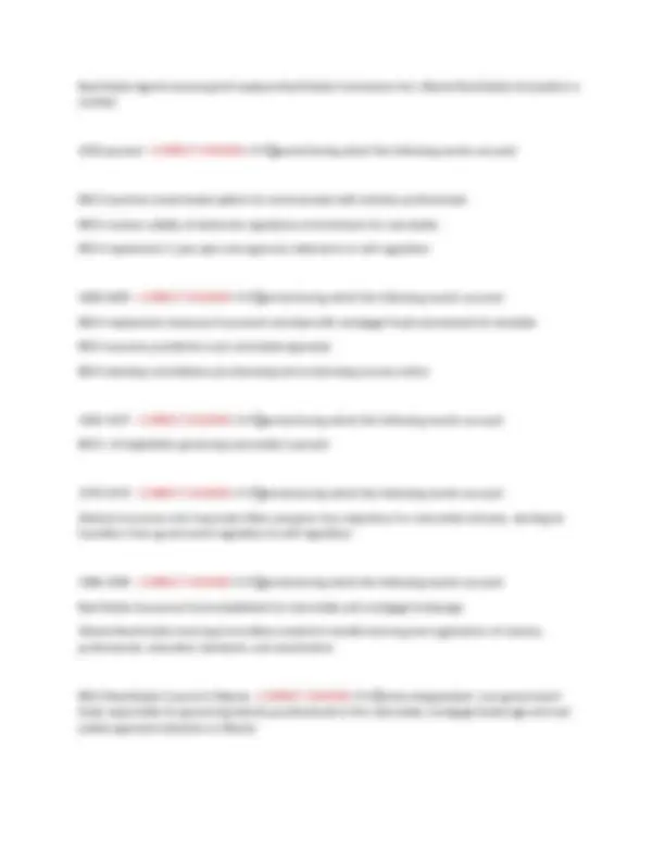 RECA Fundamentals Exam Alberta: Questions and Answers | Exercises ...