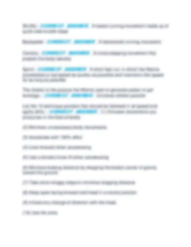 Semper Fit Basic Fitness Course Exam: Questions and Answers | Exams ...