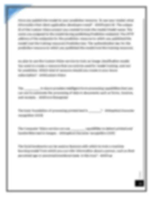 200 Practice Questions for Azure AI-900 Fundamentals Exam 2024-2025 ...