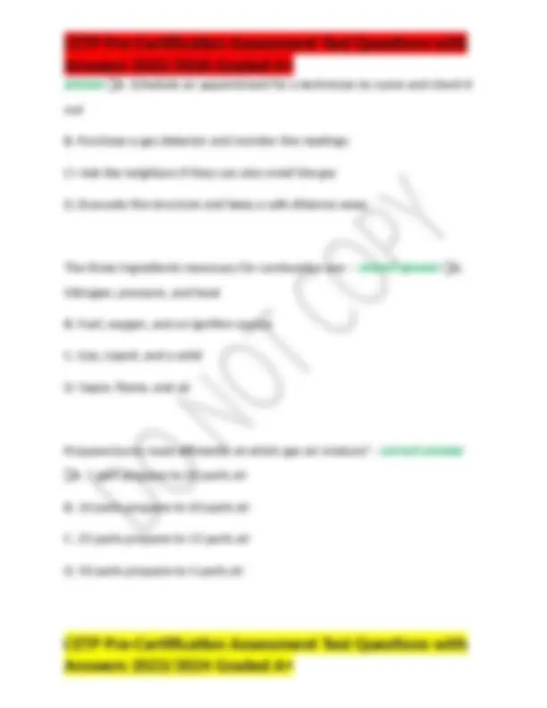 CETP Pre-Certification Assessment Test Questions with Answers 2025/2026 ...