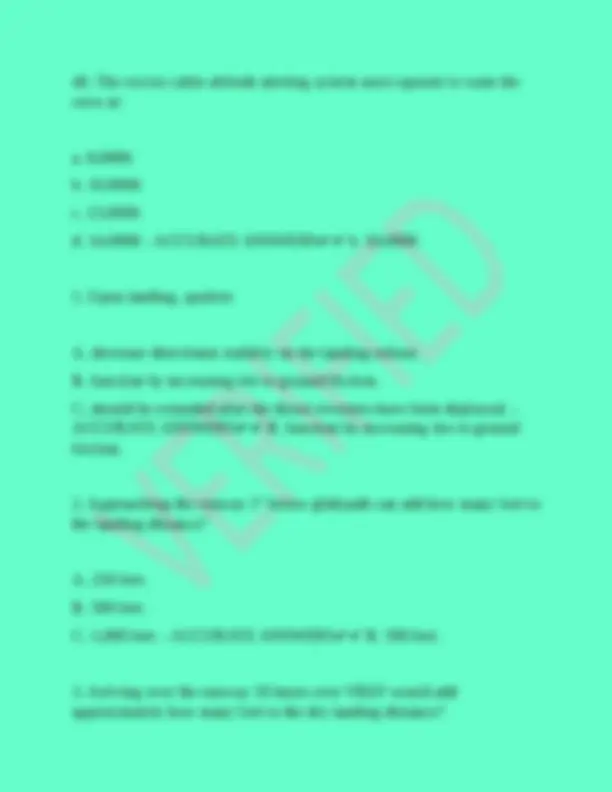 ATPL - Aircraft General Knowledge Exam 2025: Solved Questions and ...